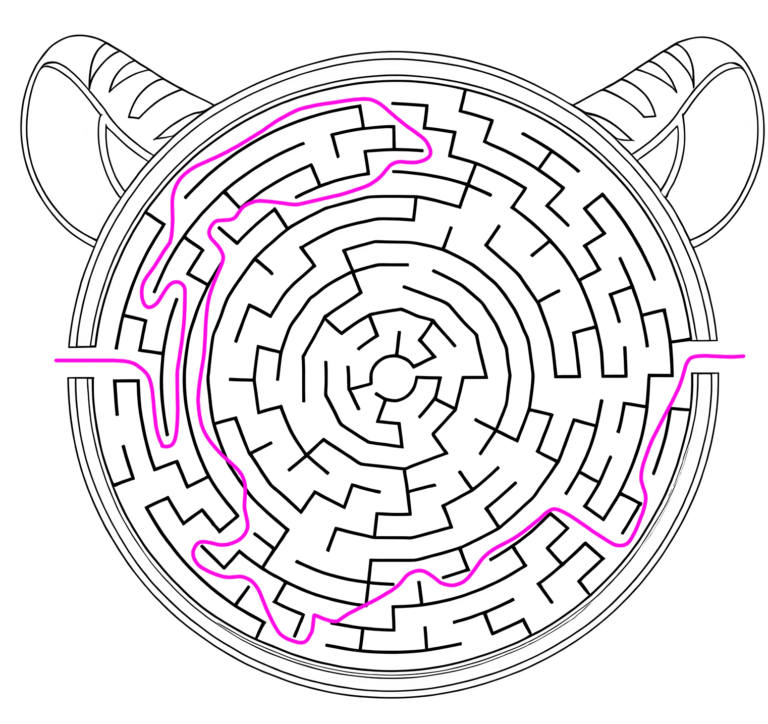 Discover Printable Colorful and Sketch Animal Mazes for Kids Ages 4-6 ...
