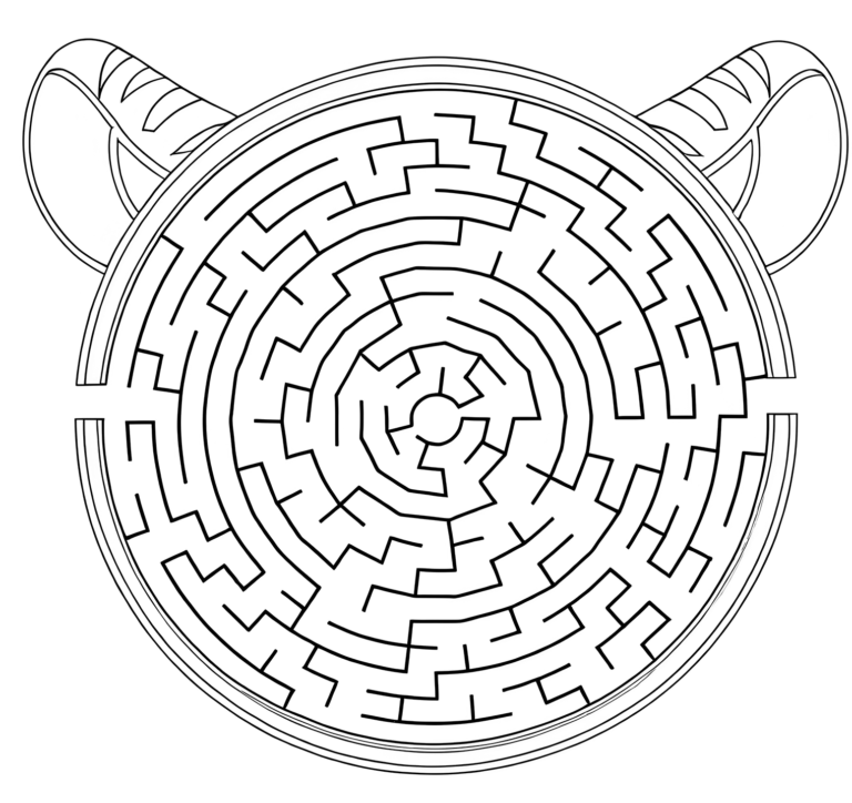Discover Printable Colorful and Sketch Animal Mazes for Kids Ages 4-6 ...