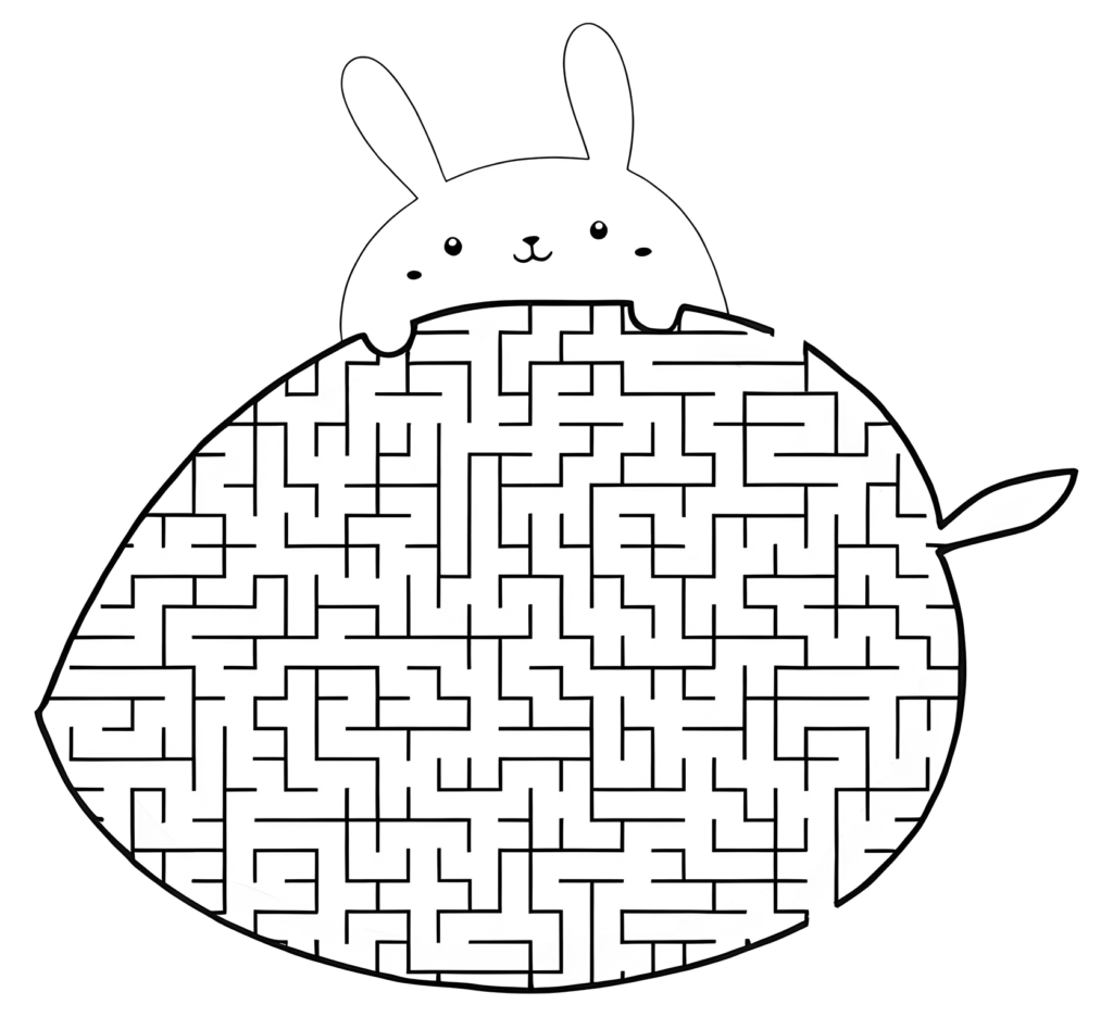 Discover Printable Colorful and Sketch Animal Mazes for Kids Ages 4-6 ...